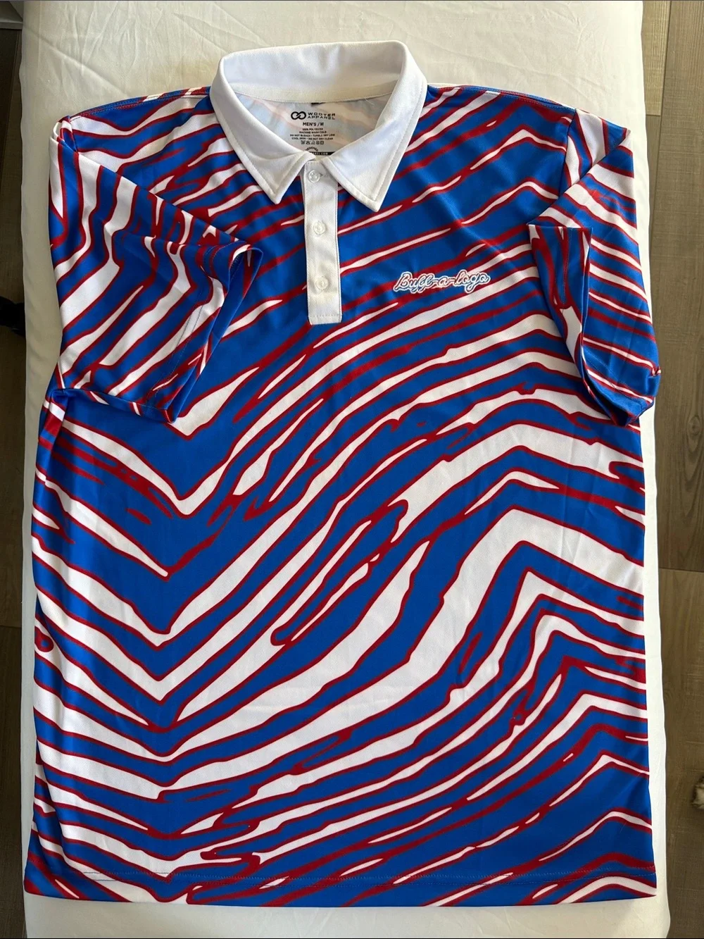 Buff-a-logo | Shirts | Buffalo Bills Zubaz Designed Golf Polo | Poshmark